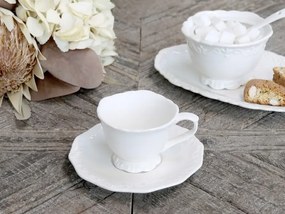 Porcelánový šálek s podšálkem na espresso 100 ml Provence