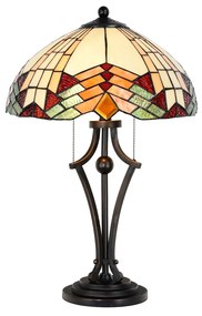 Stolní lampa Tiffany  Montaq -  	Ø 40 cm
