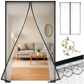 Creative Corner Magnetická síť proti komárům na dveře 110x220cm