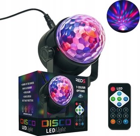 Led diskotéková lampa Rgb Pohyblivý projektor Domácí párty Party Světla