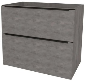 Mereo Mereo, Mailo, koupelnová skříňka 101 cm, černé madlo, Multidecor, CN592SBBET2