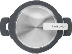 Zwilling Simplify Sada hrnců stříbrno-černá 5 ks / nerezová ocel