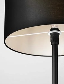 LED černá stojací lampa Sibnia