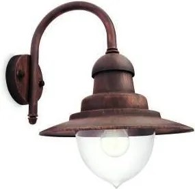 PH 01652/06/PN Raindrop SVÍTIDLO VENKOVNÍ NÁSTĚNNÉ E27 max. 60W, IP44, bronz - PHILIPS (915005693401)