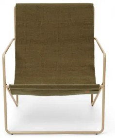 Desert Lounge Chair olive cashmere Ferm Living