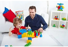 Mattel Mega Bloks Kostky v plastovém pytli 60 dílů