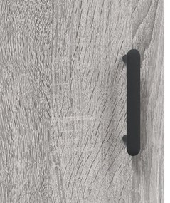 Skříň highboard šedá sonoma 69,5 x 34 x 180 cm kompozitní dřevo,  3195745