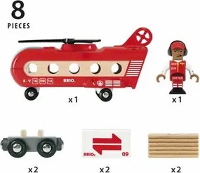 BRIO Nákladní helikoptéra / od 3 let