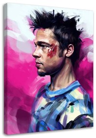 Gario Obraz na plátně Klub rváčů, Brad Pitt alias Tyler Durden - Dmitry Belov Rozměry: 40 x 60 cm