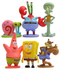 Figurky Spongebob 6 ks