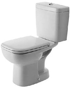 Duravit D-Code - WC kombi mísa, spodní odpad, s HygieneGlaze, alpská bílá 21110120002