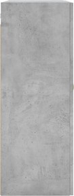 Nástěnné skříňky 2 ks betonově šedé 69,5 x 34 x 90 cm 3195607
