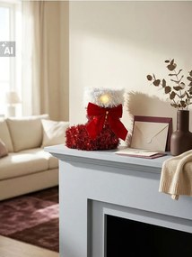 Sinsay - Vánoční LED dekorace ve tvaru boty Santa Clause - vícebarevná