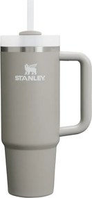 Světle šedá termoska s brčkem z nerezové oceli 890 ml Quencher H2.O FlowState™ Tumbler Ash – Stanley