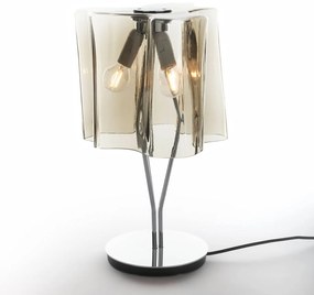 Artemide Logico stolní lampa 44 cm šedá/chrom