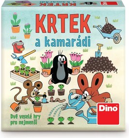 Karetní hra dino krtek a kamarádi cestovní hra