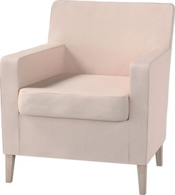 Potah na křeslo IKEA Karlstad barva růžová látka pletený vzor