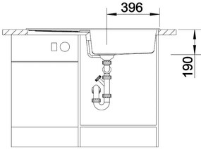 BLANCO METRA XL 6 S, BLA-515142