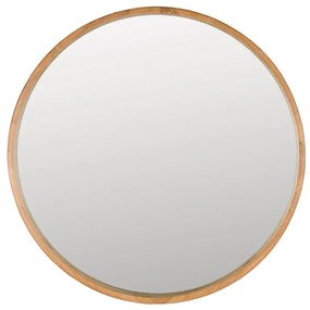 Bambusové závěsné zrcadlo DUTCHBONE CAROUN 60 cm