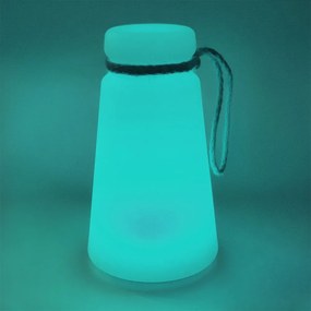 Bílo-hnědá LED stolní lampa (výška 20 cm) Bruno – Fischer &amp; Honsel