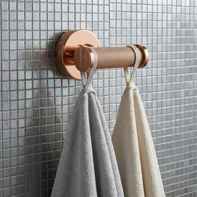 Rea Modern, 2-háček na ručníky, 6612, měděná lesklá, REA-98052