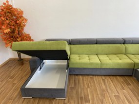 Rohová sedací souprava do U, MODULO V