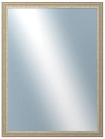 DANTIK - Zarámované zrcadlo - rozměr s rámem cca 60x80 cm z lišty LYON stříbrná (2704)
