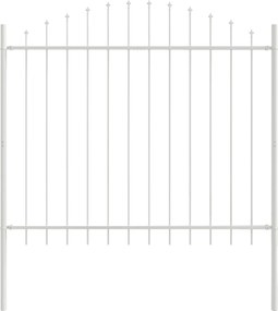 Zahradní plot WOERDEN 4 ks 170 x 165 cm Práškově lakovaná ocel 3360150
