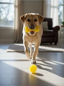 Sinsay - Sada gumových hraček pro psa - žlutá