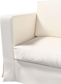 Potah na pohovku IKEA  Karlanda 3-místná nerozkládací, dlouhý barva béžová látka pletený vzor