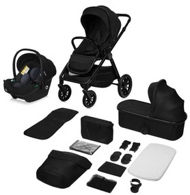 | Lionelo - Kombinovaný kočárek 3v1 LAYLA Black Onyx | 5903771709620