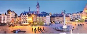RAVENSBURGER Panoramatické puzzle Lille, Francie / 1000 dílků / 98 x 3