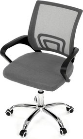 Dětská otočná židle šedá KA-L103 GREY
