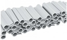 Bradas Upevňovací spony ke stínícímu pásu 4,75cm, light grey, 40ks