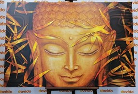 Obraz usmívající se Buddha - 90x60 cm