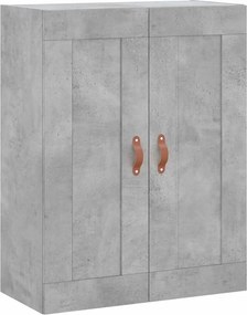 Skříň highboard betonově šedá 69,5x34x180 cm kompozitní dřevo 3199533