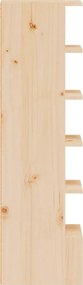 vidaXL Botník voskově 28 x 30 x 104 cm masivní borové dřevo [837388] Barva: Bílá