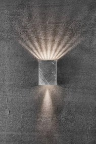 NOR 2019041031 Venkovní nástěnné svítidlo Fold 10 2x3,5W LED galvanizovaná ocel čirá - NORDLUX