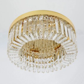Toolight Toolight, stropní svítidlo 60cm, 8xE14, APP1729-8C, zlatá lesklá, OSW-06355