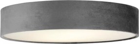 Searchlight 23298-3GY Stropní sametový lustr VELVET ŠEDÝ, průměr 50cm