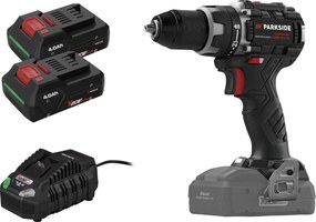 Parkside Performance® Aku vrtací šroubovák Pabsp 20 Li C4, 2x Smart 4 Ah