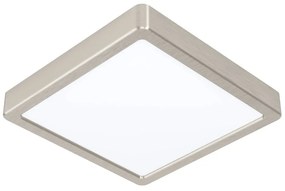 Šedé LED stropní svítidlo 21x21 cm FUEVA 5 – EGLO