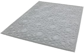 Tribeca Design Kusový koberec Secco Silver Geometric Rozměry: 200x290 cm