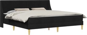 Rám postele s matrací s čelo Polyester 3414756