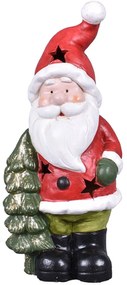 LED světelná dekorace Santa Claus, výška: 28 cm