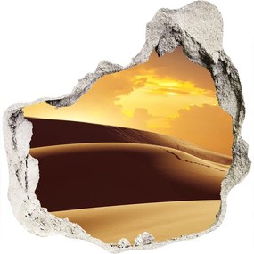 Wallmuralia Nálepka fototapeta 3D výhled Velbloud Sahara 75x75 cm