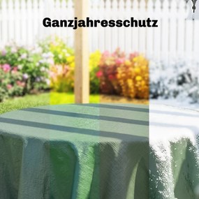 Outsunny Nepromokavá plachta 4 x 6 m 90 g/m² Látková plachta odolná proti roztržení UV stabilní se zesílenými oky UV stabilní zelená