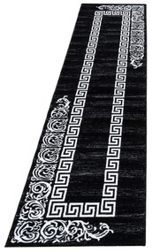 Ayyildiz Kusový koberec MIAMI 6620, Černá Rozměr koberce: 80 x 150 cm