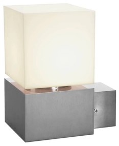 LA 1000336 SQUARE WALL E27 venkovní stojací lampa nerezová ocel 304 max. 20W IP44 - BIG WHITE (SLV)
