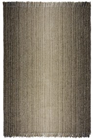Flair Rugs, Kusový koberec Mottle Jute Ombre Grey, 80x150, šedá, chodba / předsíň